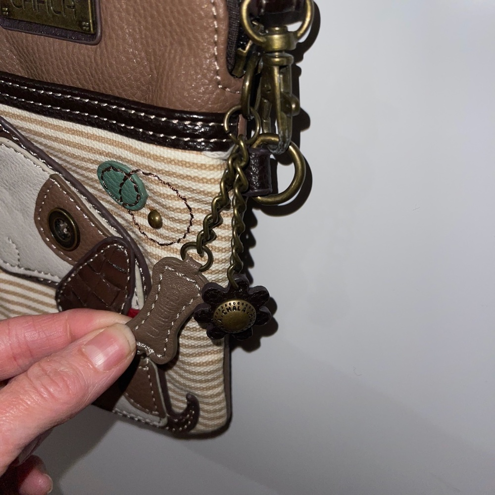 Chala Beagle Basset Hound Puppy Dog Cell Phone Purse - Gem